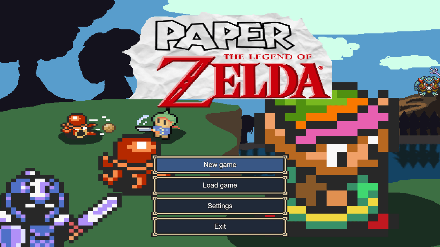 Paper Zelda RPG – RPG Paper Maker
